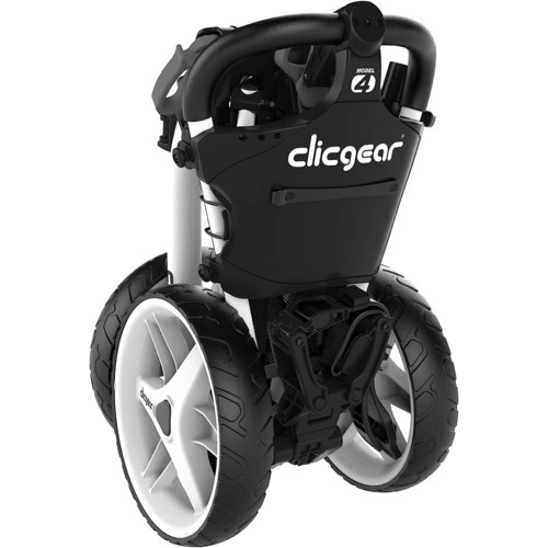 Clicgear Model 4.0 Golf Push Cart - White - Links Unlimited Web Catalog