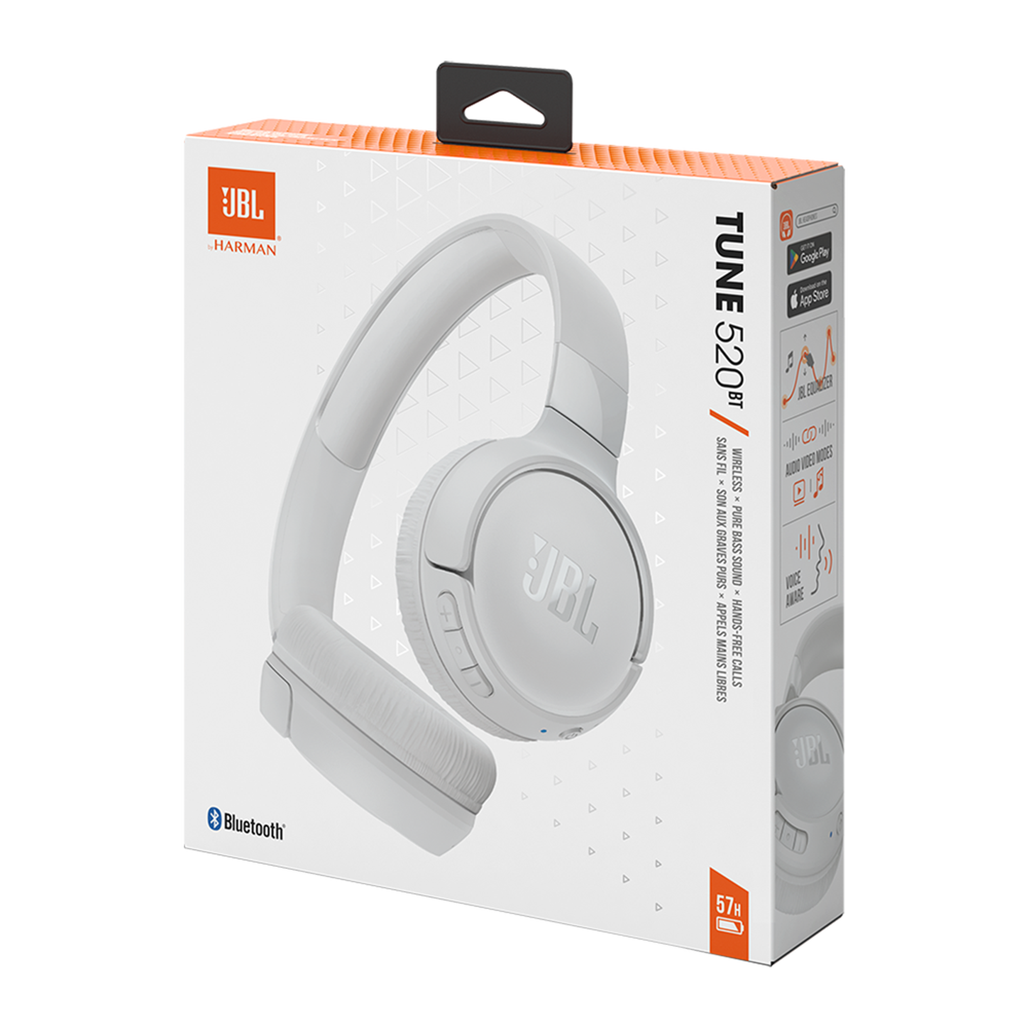 JBL Tune 520BT On Ear Headphones - White - Links Unlimited Web Catalog