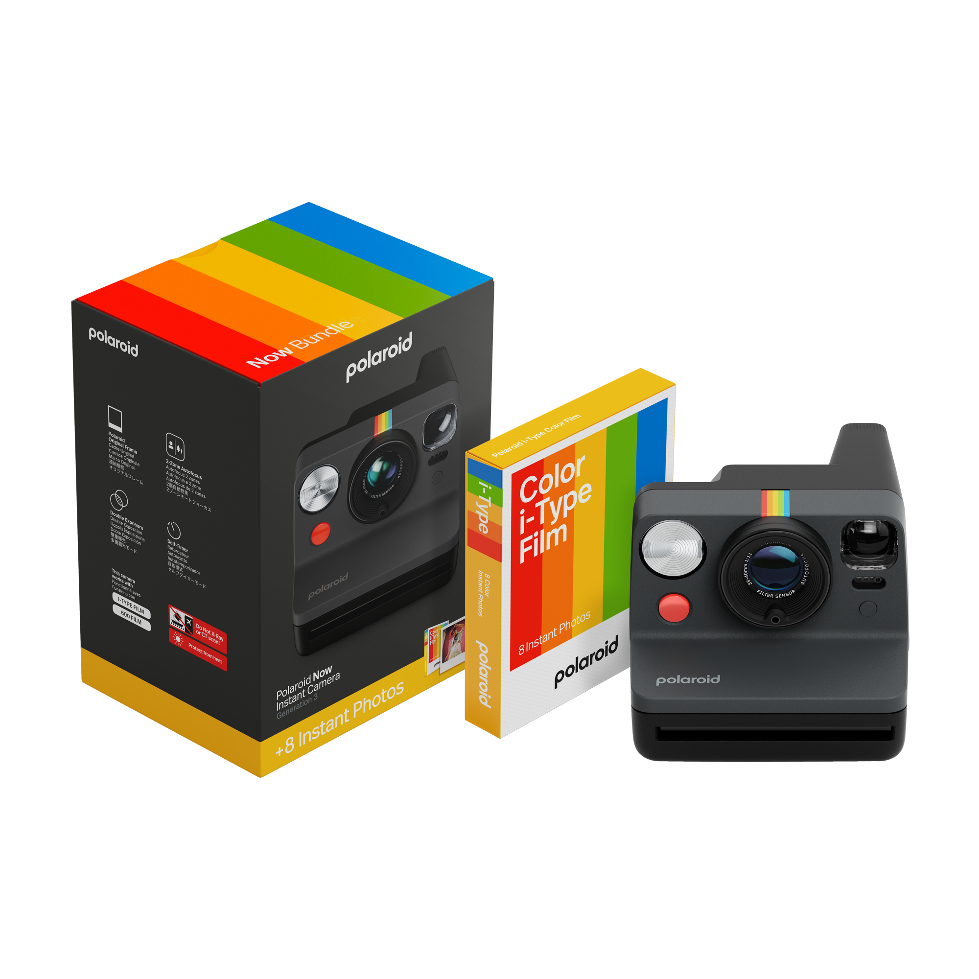 Polaroid Now Generation 3 Starter Set - Black - Links Unlimited Web Catalog