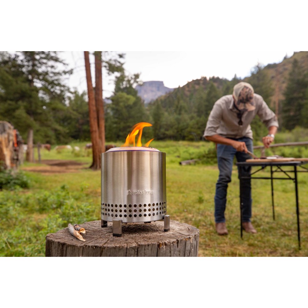 Solo Stove Mesa XL Tabletop Fire Pit - Stainless Steel - Links ...