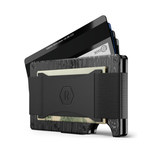 Ridge Black Damascus Cash Strap with Money Clip - Links Unlimited Web ...