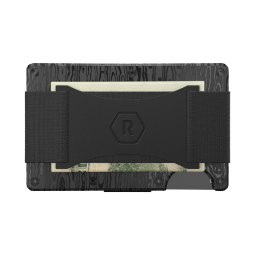 Ridge Black Damascus Cash Strap with Money Clip - Links Unlimited Web ...