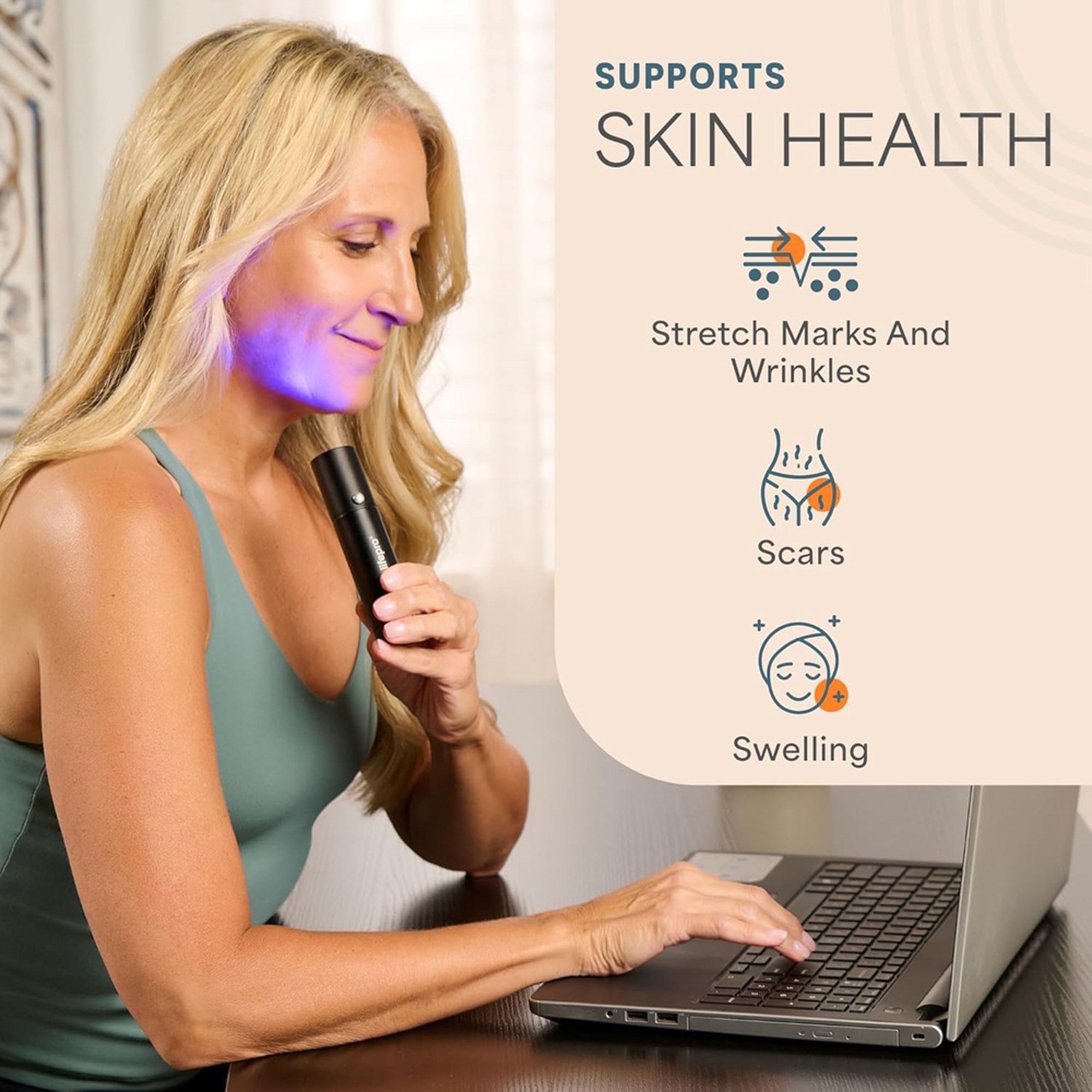 Lifepro LumiCure Pro Light Therapy Torch - Links Unlimited Web Catalog