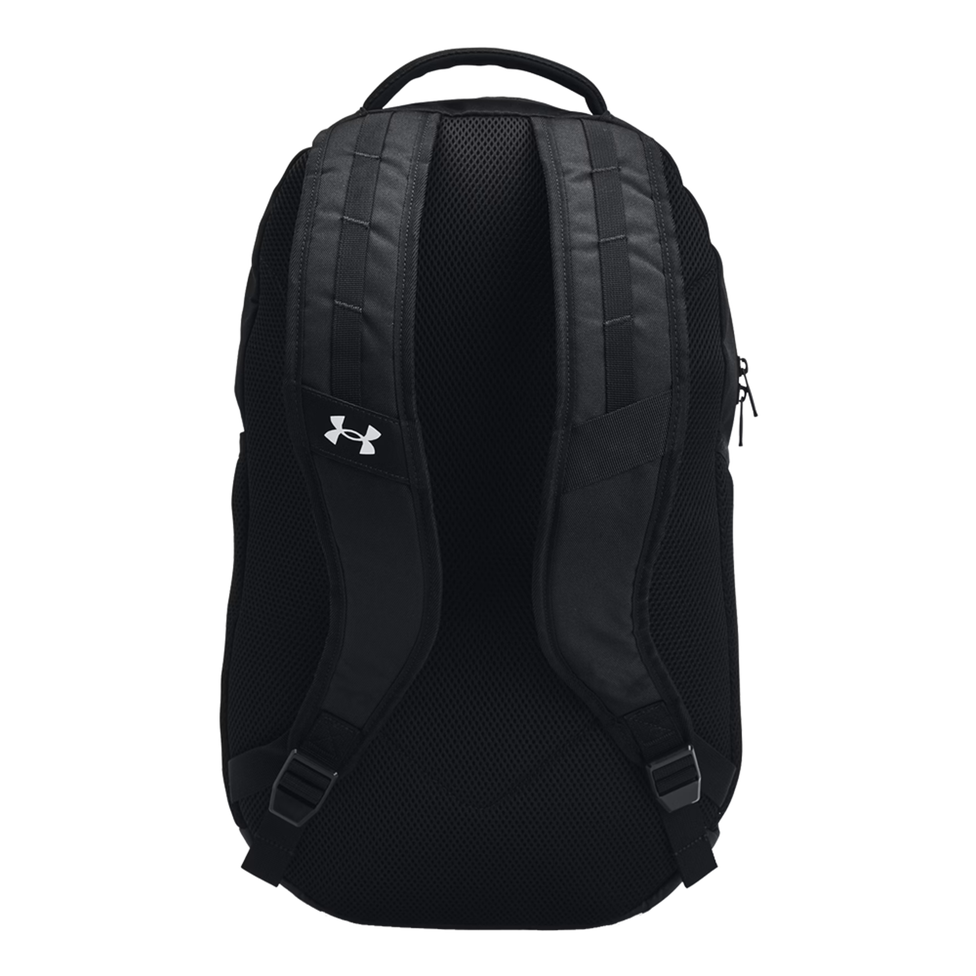Under Armour Hustle 6.0 Backpack - Black/Black/White - Links Unlimited ...