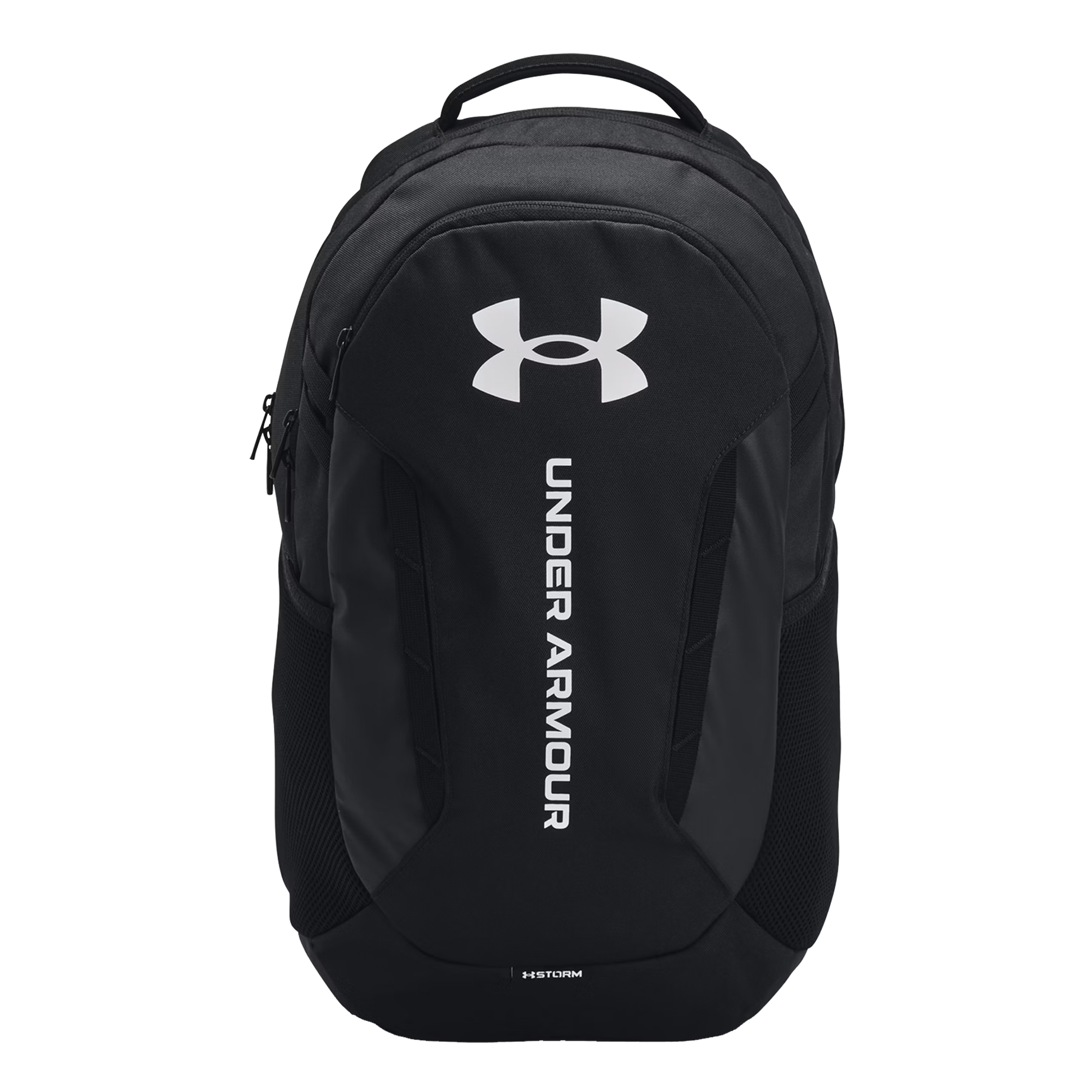 Under Armour Hustle 6.0 Backpack - Black/Black/White - Links Unlimited ...