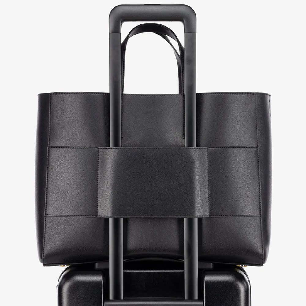 CALPAK Haven Laptop Tote Bag - Black - Links Unlimited Web Catalog