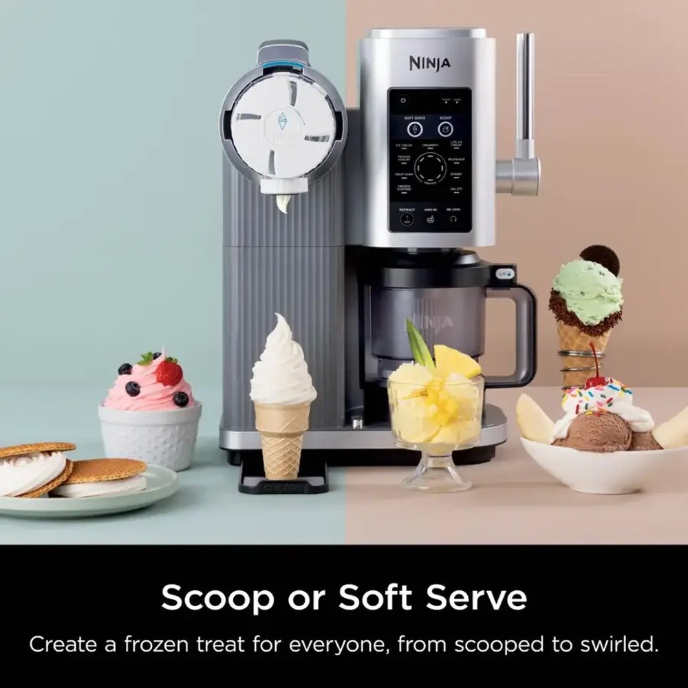 Ninja CREAMi Swirl Soft Serve and Ice Cream Maker - Links Unlimited Web ...