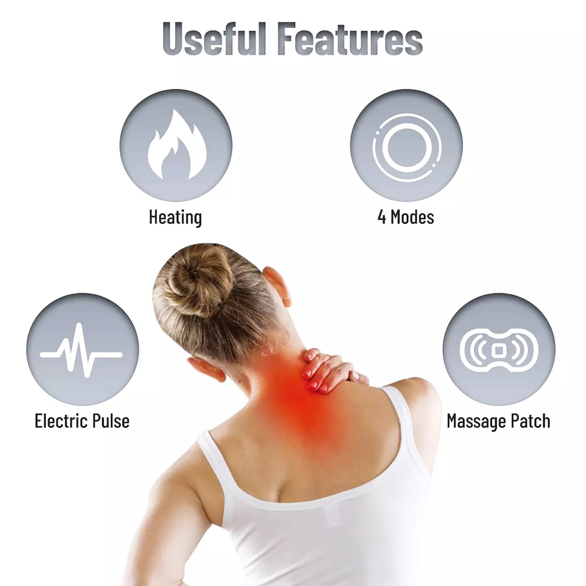 TRAKK Electromagnetic Cordless Neck Massage - Links Unlimited Web Catalog