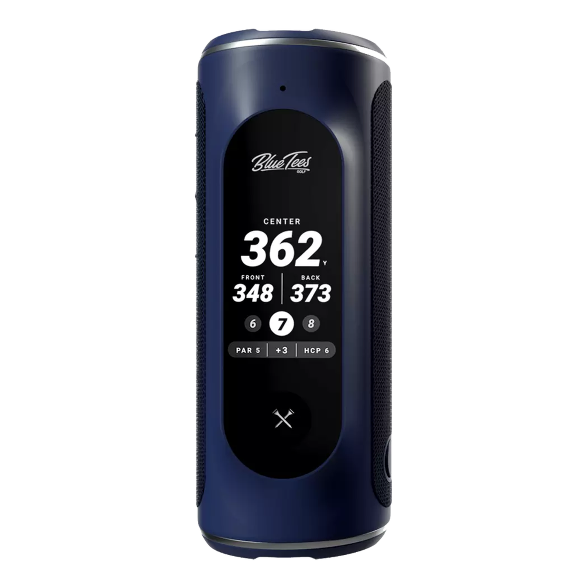 Blue Tees Golf Player+ GPS Speaker - Navy - Links Unlimited Web Catalog