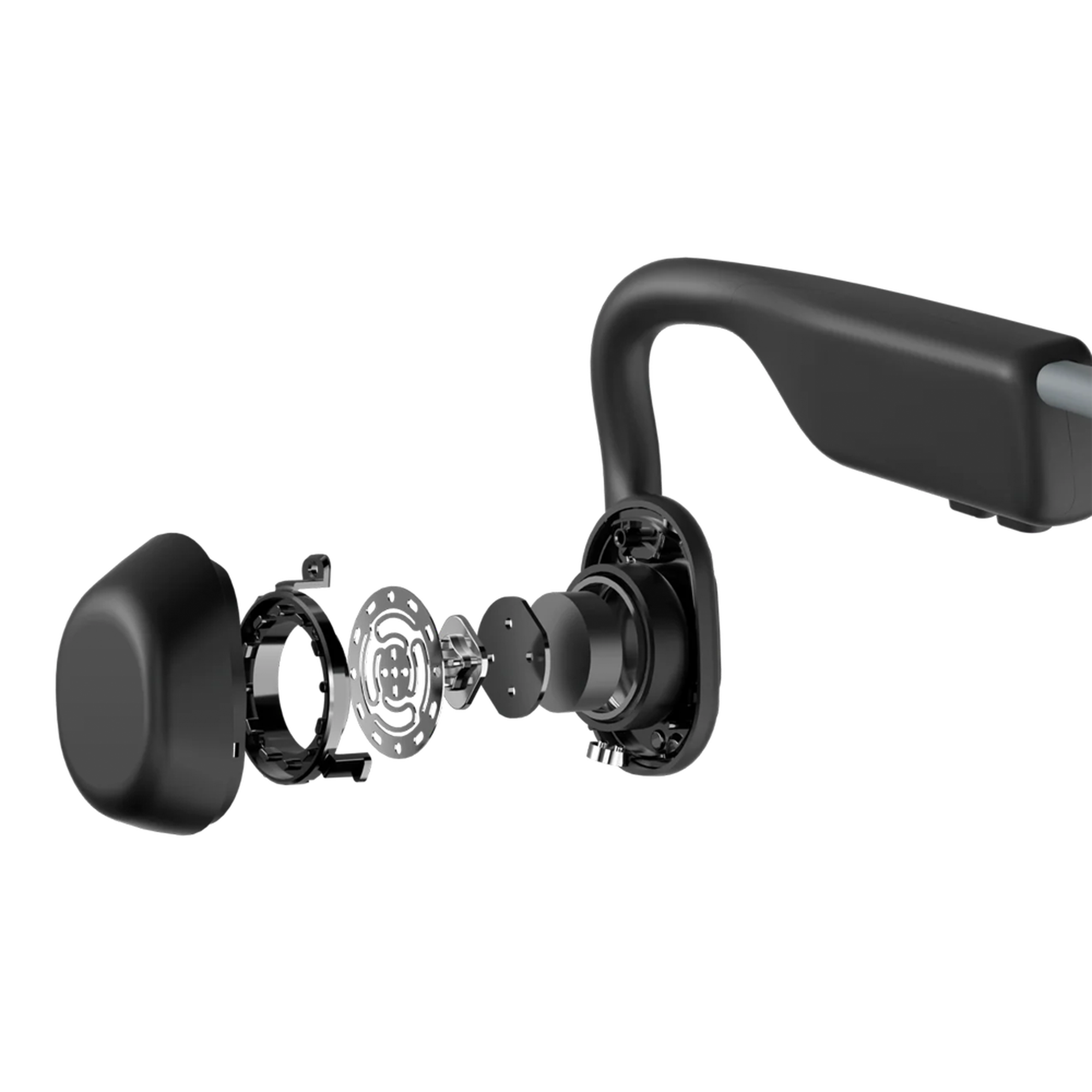 Shokz OpenMove Bone Conduction Headphones - Grey - Links Unlimited Web ...